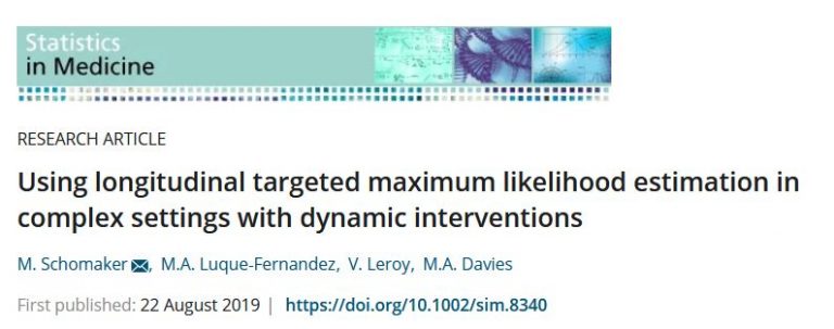 Using longitudinal targeted maximum likelihood estimation in complex settings with dynamic ...