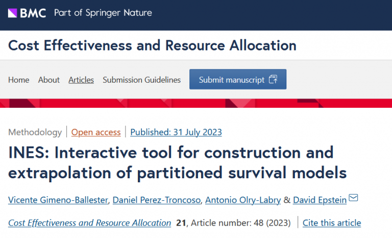 INES: Interactive tool for construction and extrapolation of ...